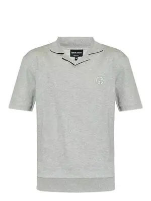 Giorgio Armani Logo-detail T-shirt - Grey