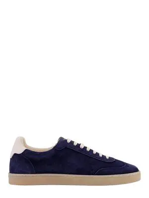 Brunello Cucinelli Suede Sneakers - Blue