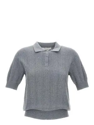 LISA YANG Cristine Virgin Wool Sweater - Grey