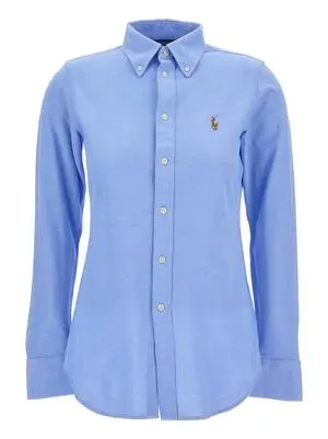 Polo Ralph Lauren Cotton Oxford Shirt - Sky Blue