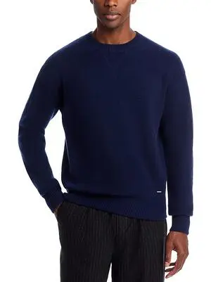 Simkhai Vaughn Wool & Cashmere Crewneck Sweater - Midnight