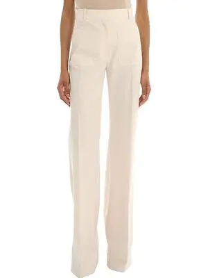 Victoria Beckham Alina Trousers - Bone