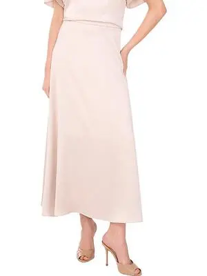 1.State Bias Maxi Skirt - Feather Grey