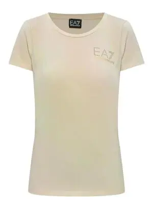 Emporio Armani Logo T-shirt - Neutrals