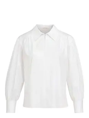 BY MALENE BIRGER Leonora Organic Cotton Blouse - White
