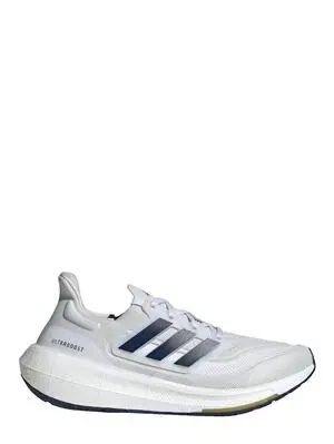 Adidas Ultraboost Light Sneakers - Crystal White/dark Blue/gold Metallic