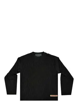 JUNGLES Wavy Long-sleeve Tee - Black
