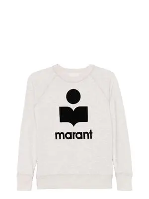 MARANT ETOILE Millyny Cotton Sweatshirt - Beige