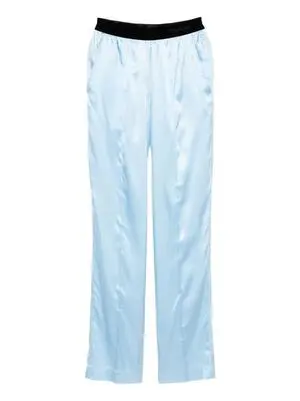 TOM FORD Pajama Silk Trousers Sky Blue