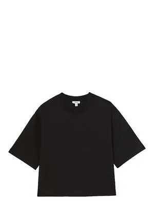 REISS Relaxed-fit Cotton T-shirt - Black