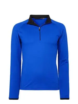 Kjus Stretch-jersey Half-zip Ski Mid-layer - Blue