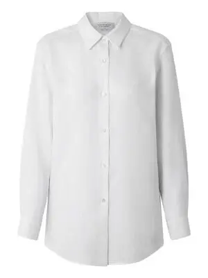 Gabriela Hearst Reyes Linen Shirt - White