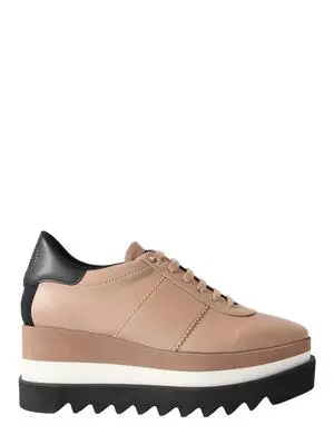 Stella McCartney Sneak-elyse Vegan Platform Sneakers - Brown