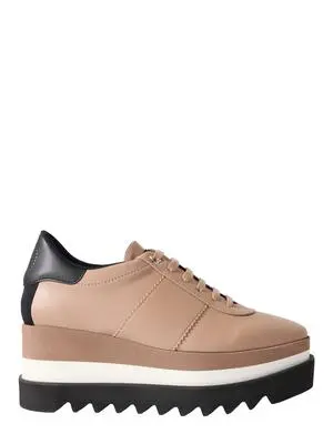 Stella McCartney Stella McCartney Sneak-Elyse Vegan Platform Sneakers Tan