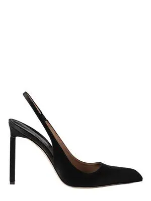 TOM FORD Satin Slingback Pumps - Black