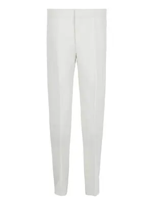 Givenchy Straight-leg Wool Trousers - White