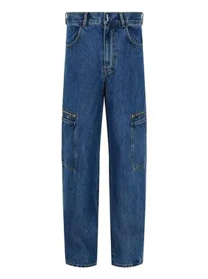 Givenchy Loose-fit Cargo Pant Jeans - Blue Indigo
