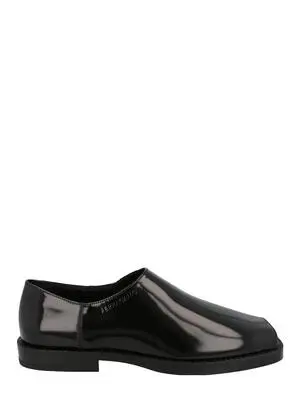 FERRAGAMO Dyaso Open Toe Loafers - Black