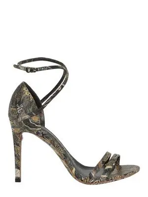 FERRAGAMO Ines X5 Strappy Sandals - Black