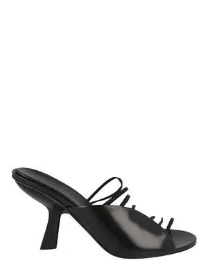 FERRAGAMO Altaire Strappy Mules - Black