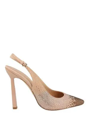 SALVATORE FERRAGAMO Jessie Crystal-Embellished Slingback Pumps