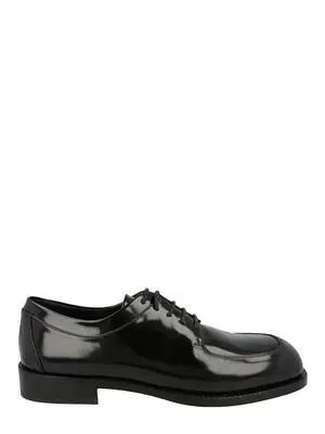 SALVATORE FERRAGAMO Ferragamo Patent Leather Derby Sneakers