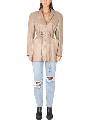 THE MANNEI Irbid Blazer Dress - Beige