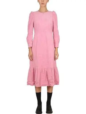 Baum Und Pferdgarten Aleema Midi Dress - Pink