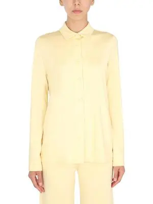 JIL SANDER Oversized Fit Shirt - Yellow