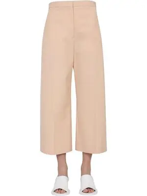 JIL SANDER Cropped Trousers - Pink