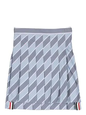 Thom Browne Pleated Skirt - Grey