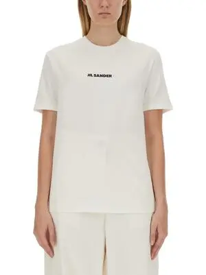 JIL SANDER Logo T-shirt - White