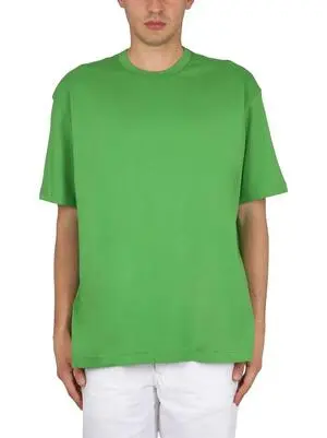 Comme Des Garçons T Shirt With Logo - Green