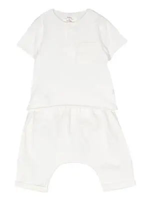TEDDY & MINOU T-shirt And Pants Suit - White