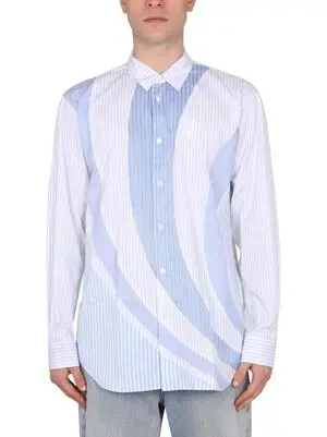 Comme Des Garçons Cotton Shirt - Azure