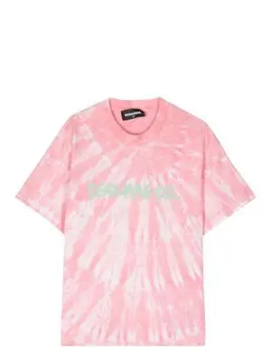 Dsquared2 Mc Logo Slouch Fit T-shirt - Pink