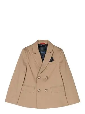 FAY Double-breasted Jacket - Beige