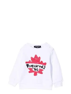 Dsquared2 Cotton Sweatshirt - White