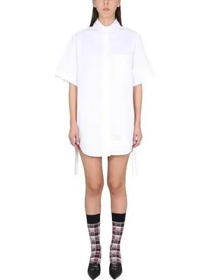 Thom Browne Mini Chemiser Dress - White