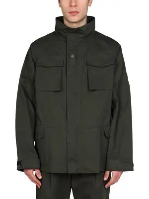 LARDINI BY YOSUKE AIZAWA Double Fabric Jacket - Military Green