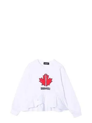 Dsquared2 Cotton Sweatshirt - White