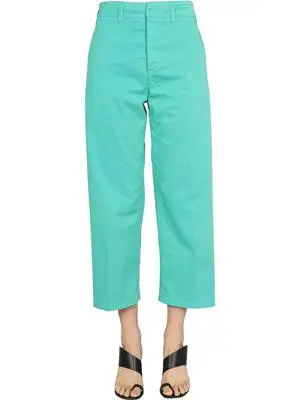 DEPARTMENT 5 Cropped Fit Jeans - Green