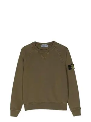 Stone Island Crewneck Sweatshirt - Green
