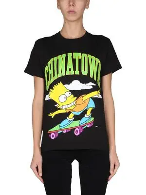 CHINATOWN MARKET X THE SIMPSONS Cowabunga T-shirt - Black