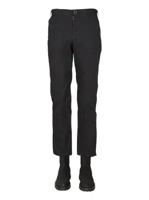 ARKAIR Pants With Logo Button - Black