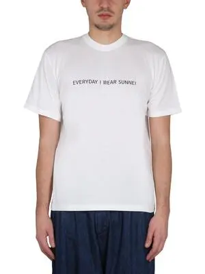 Sunnei Crewneck T Shirt - White
