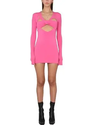 AMBUSH Mini Dress - Fuchsia