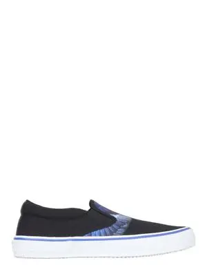 MARCELO BURLON COUNTY OF MILAN Vulcanized Slip-ons - Black