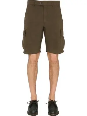 Aspesi Cargo Shorts - Military Green