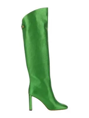 MAISON SKORPIOS Adriana Boots - Green